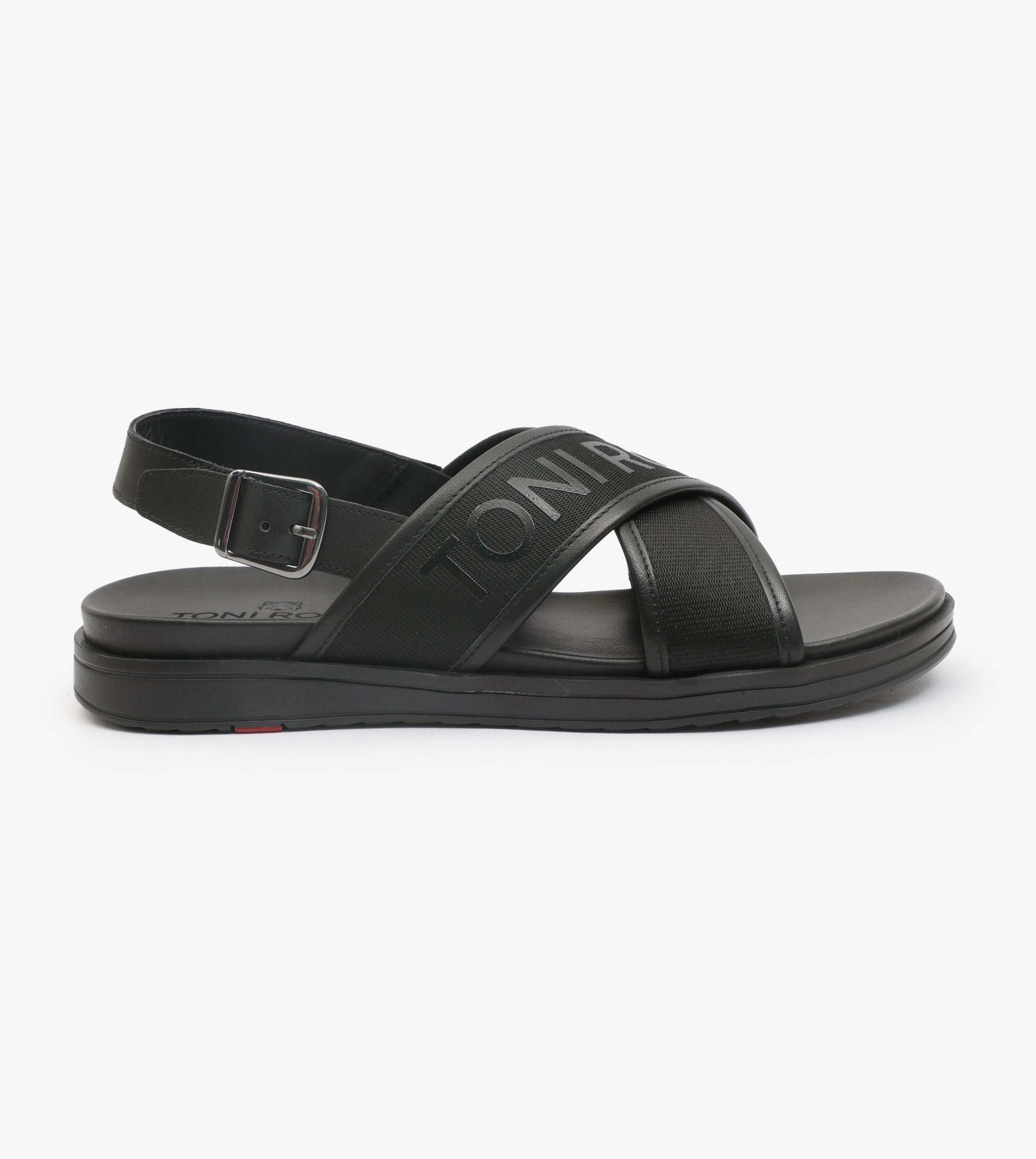 String Men's Leather Sandals – Sleek & Supportive | Toni Rossi